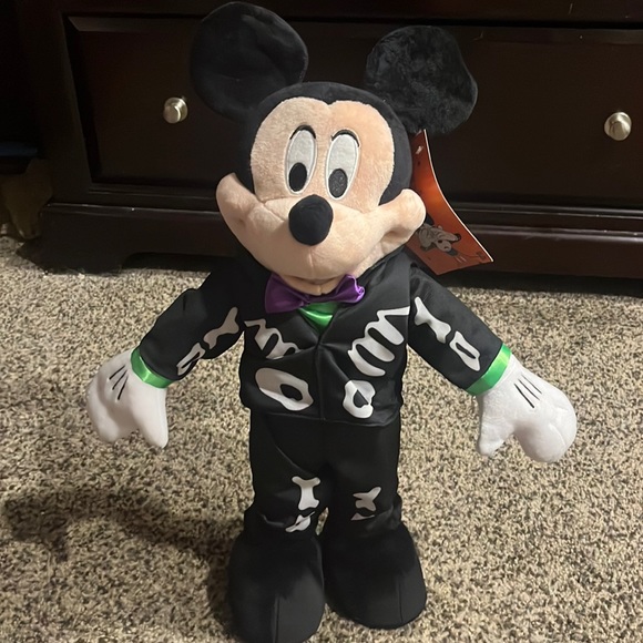 Disney | Holiday | Disneymickeymouse Halloween Greeter Skeleton Costume ...
